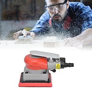 Pneumatic Sander Pneumatic Sander Alloy Steel Air Sanding Machine Sandpaper Machines For Wood 75X100Mm Pneumatic Sander