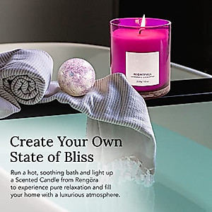 Candle Gifts for Women - Lavender Scented Candle for Home - Purple, Long Burning Soy Candle (40+ hrs / 8 oz) - Lavender & Eucalyptus