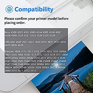 greencycle Remanufactured 61XL Ink Cartridge Replacement for HP 61 XL CH563W Compatible with Envy 4500 5535 Deskjet 1010 2050 3060 OfficeJet 4630 4639 Printer (2 Pack, Black)