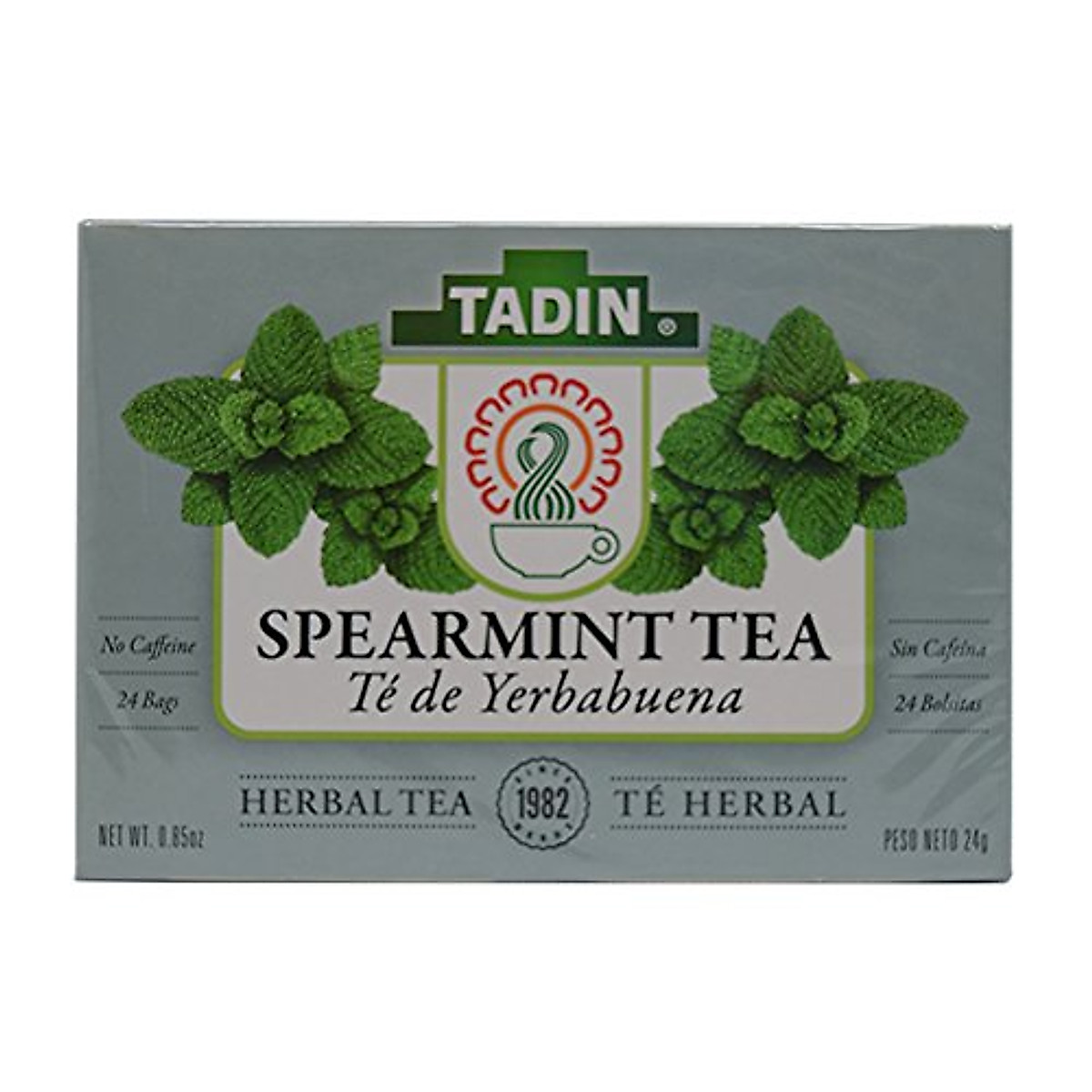 Tadin Spearmint Tea 24 Bags - Te De Yerbabuena