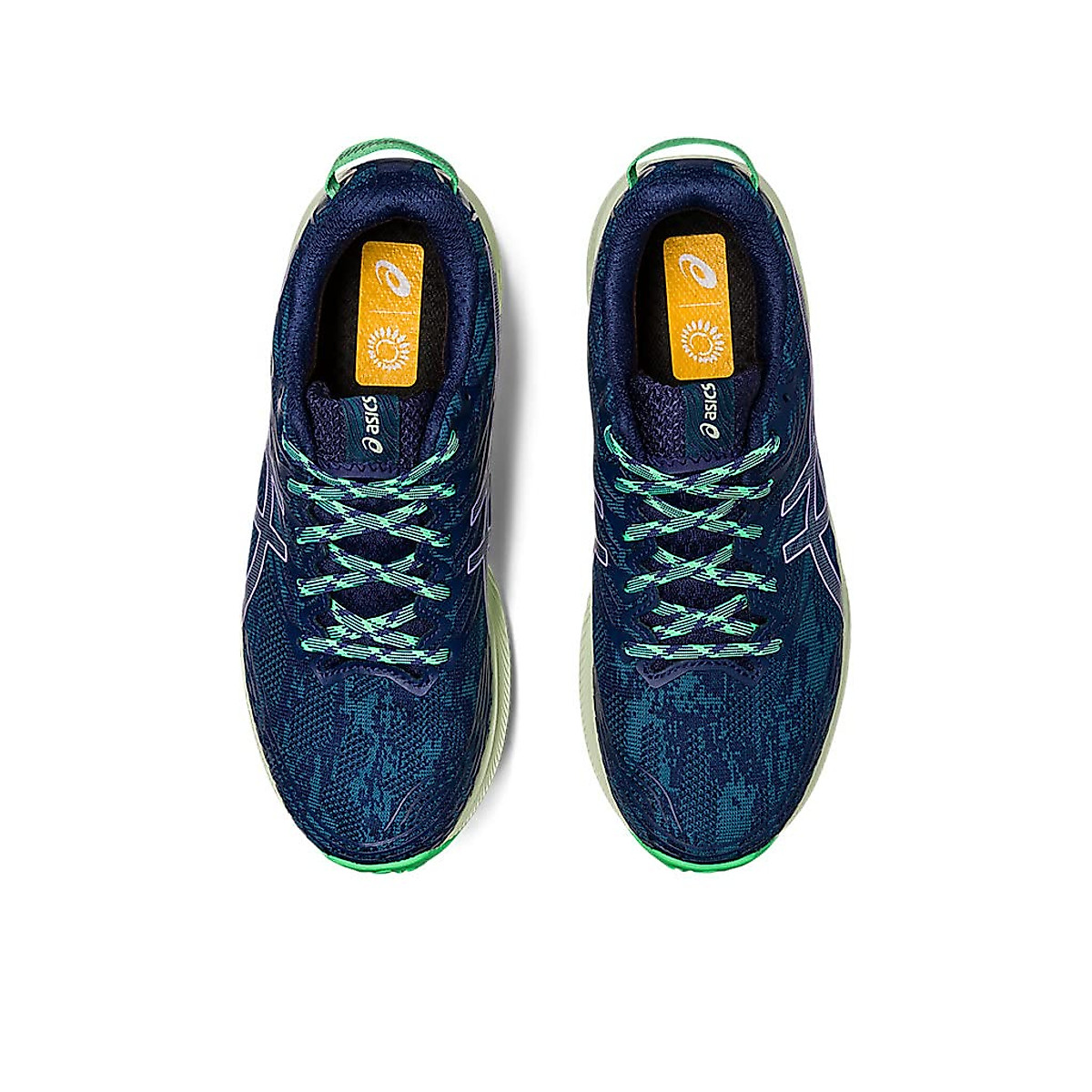 ASICS Women's Fuji Lite 3 Running, 8, Ink Teal/Digital Violet