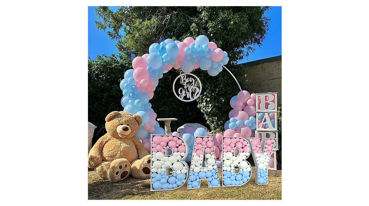 Baby Shower Decorations - DIY 2.4FT Marquee Letters Kit