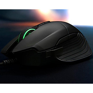 Razer Basilisk Essential Gaming Mouse: 6400 DPI Optical Sensor - Chroma RGB Lighting - 7 Programmable Buttons - Mechanical Switches - Classic Black