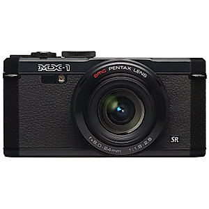 Pentax MX-1 12 MP Black Digital Camera with 4x Optical Image Stabilized Zoom and 3-Inch LCD Screen