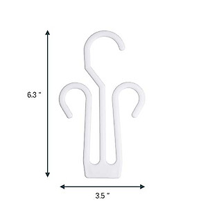 CM Cosmos Pack of 12 Plastic Slippers Leather Shoes Drying Hanging Shoe Rack