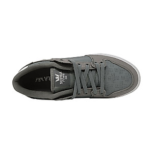 Supra Vaider Low Cross Men's Sneaker (8.0 D(M) US) Grey/White