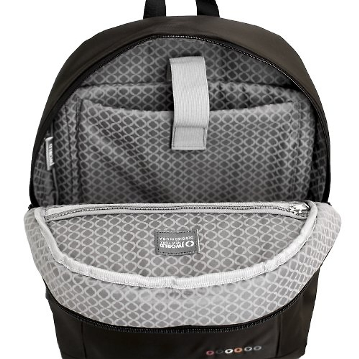 J World New York Beetle Laptop Backpack, Brown, One Size