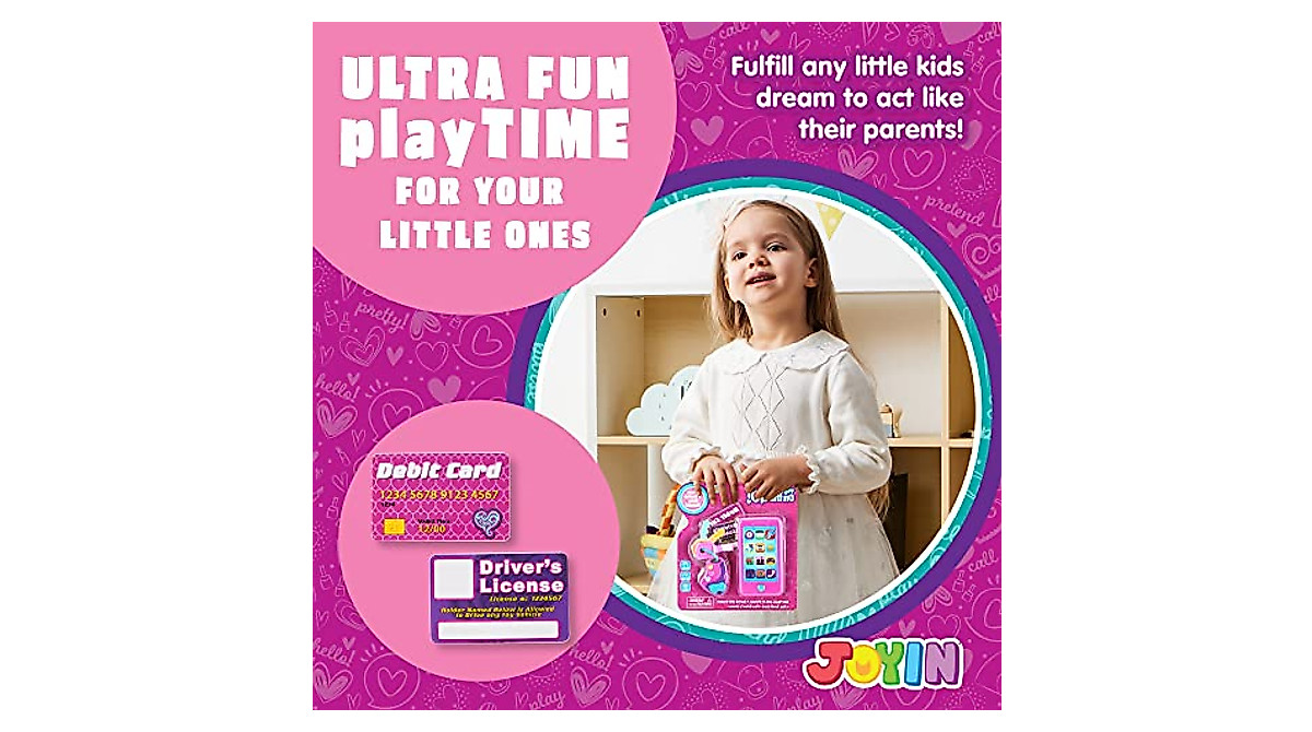 JOYIN Kids Play-smart Phone Set for Fun Learning