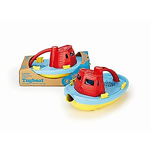 Green Toys My First Tug Boat, Red