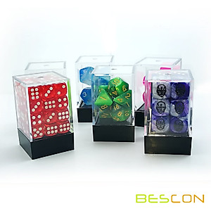 Classic Brick Box for RPG Dice, Clear Plastic Dice Box, Brick Dice Case, Transparent Brick Dice Box, Dice Packaging, 5pcs Set