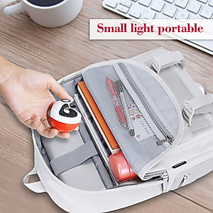 Antank Tiny Charging Dock Compatible with Nintendo Switch/Switch Lite, Portable Docking Station Easy for Travel - White & Red