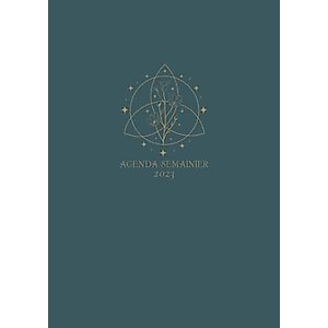 2023 Agenda Semainier: Calendrier Avec Horaire 5 – 23 Heures | Format A4 Planificateur Hebdomadaire Et Mensuel | 1 Semaine Sur 2 Pages | Weekly ... 12 Mois | Soft-Cover Vert (French Edition)