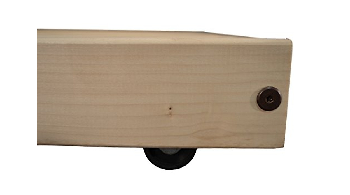 KD Frames Twin Trundle - Natural Wood Convenience