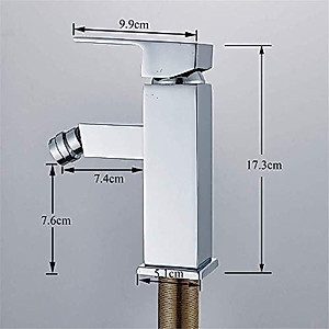 Faucets, Water-Tap Bath Shower Systems Bathroom Bidet Shower Set Bidet Faucet Bidet Shower Spray Toilet Bidet Mixer Tap Bathroom Faucet Basin Sink Faucet ，Faucet