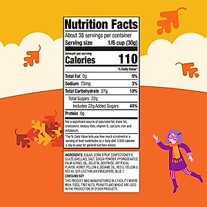 Brach's Mellowcreme Autumn Mix Candy Corn Bag, 2.5 Pound