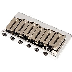 Fender Bridge Assembly, American Hardtail Strat '86-'07, Chrome Electric Guitar Hardware (0032909049)