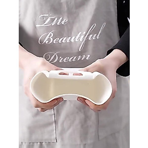 5 Piece Hanging Cup Holder,Trolley Storage Basket,Trolley Accessories,4.75x4"Hanging Pen Holder,Hanging Bucket,Plant Container,Storage Bucket,Makeup Pencil Holder White