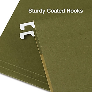 Staples 521252 Hanging File Folders Legal Size Standard Green 25/Box (521252)
