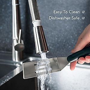 Mini Spatula | Stainless Steel Small Spatula For Kitchen Use | Metal Spatula For Cooking Brownie, Cookie, Lasagna and More | Pie Server Spatula | Cake & Pancakes Serving Spatulas