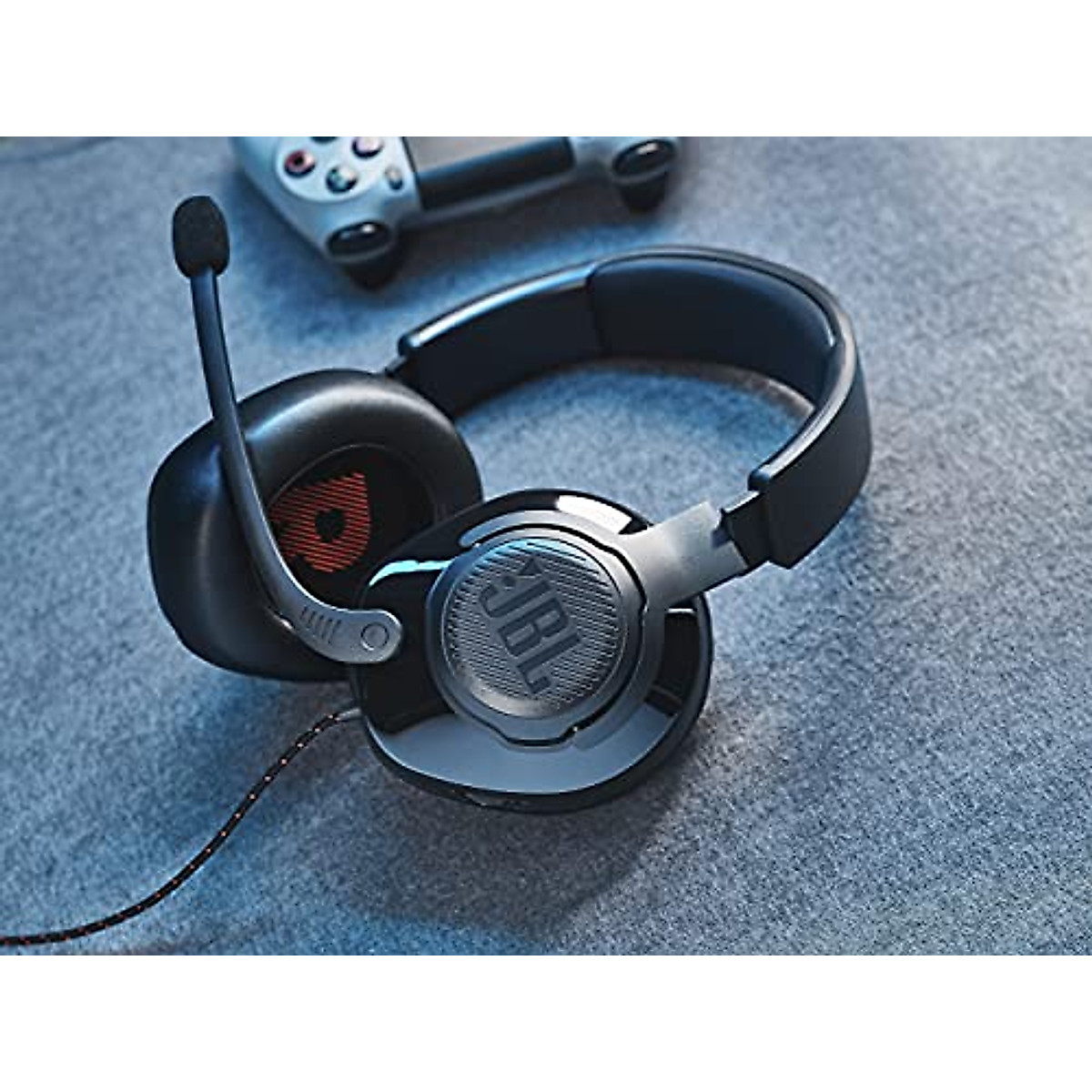 JBL Quantum 200 - Wired Over-Ear Gaming Headphones - Black, Large