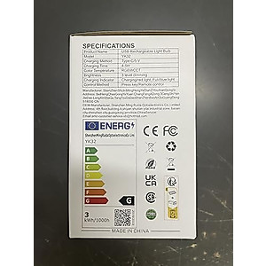 2Pack Rechargeable Light Bulbs with Remote E26/E12 Battery Operated Light Bulb 2200mAh, 3 Color Temperatures/Timer/Dimmer/Color Changing Puck Lights with Remote, Cordless Light Bulb for Non-Hardwired