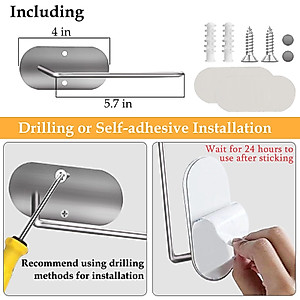 WSYLEN 2 Pack Tumbler Lid Organizer, Cup Lid Organizers Inside Cabinet for Yeti Tumbler/Stanley Tumbler Lids, Space Saving Cup Lid Holder and Hook for Kitchen Storage, Silver