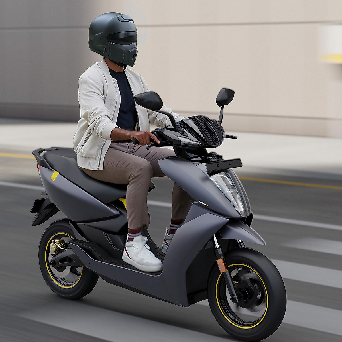 AHR Open Face Motorcycle Helmet 3/4 Half Helmet for Cruiser Scooter Street Bike Moped DOT Model Run-O6 (Matte Black, S)