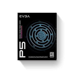 EVGA Supernova 1000 P5, 80 Plus Platinum 1000W, Fully Modular, Eco Mode with FDB Fan, 10 Year Warranty, Includes Power ON Self Tester, Compact 150mm Size, Power Supply 220-P5-1000-X1