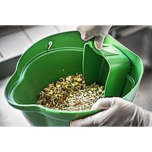 Vikan, Green Pail,1.5 gal,PP/SS, 5688