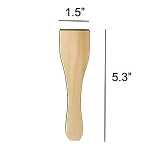 Wooden Raclette Spatula(4 pcs/set) for Cheese Grills, Gourmet Boards, Frying Pans, Fondue