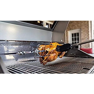 Monument Grills 97222 4-Burner Rotisserie Kit