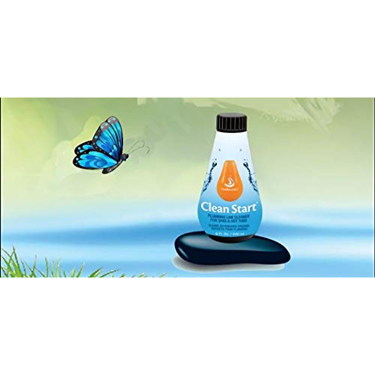 Clean Start by SilkBalance - Powerful Yet Gentle Hot Tub and Plumbing Line Flush