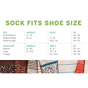 Sockwell Women's Featherweight Fancy Moderate Graduated Compression Sock, Black Multi - M/L