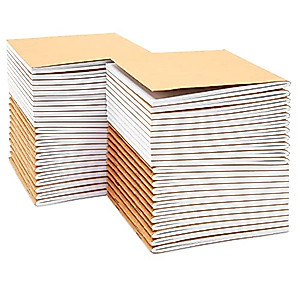 48 Pack Mini Kraft Paper Notebooks, Unlined Blank Journals for Kids, Sketchbooks for Classroom, Party Favors, 24 Sheets (4 x 4 In)