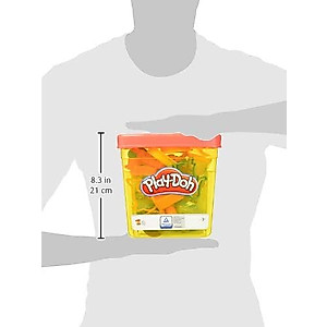 Play-Doh Fun Tub Playset, Great First Play-Doh Toy for Kids 3 Years and Up with Storage, 18 Tools, 5 Non-Toxic Colors (Amazon Exclusive)