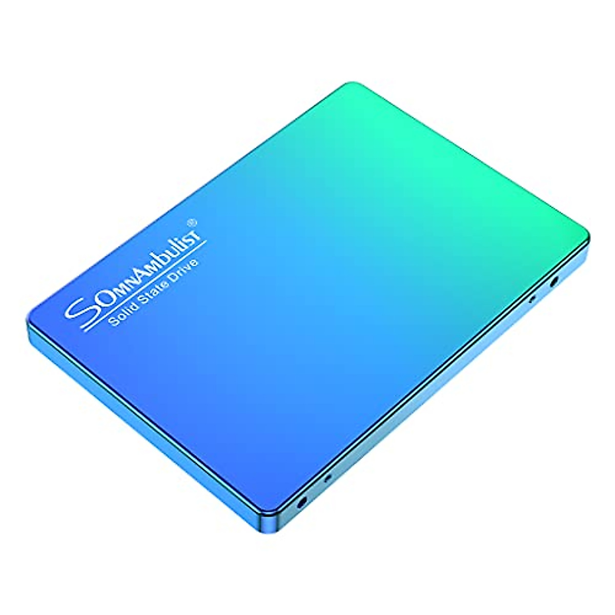 Somnambulist SATA3 2.5inch 60GB 120GB 240GB Solid State Drive SSD (Gradient Blue cyan-120GB)