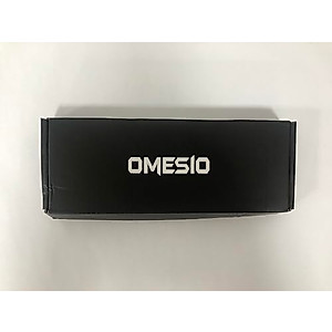 Omesio Neck Knife, Full Tang EDC Knife Necklace for Men, 5.82" Fixed Blade Knife with Kydex Sheath and Clip, Nessmuk Blade Small Knife D2 Steel G10 Handle for Outdoor, Survival, Camping