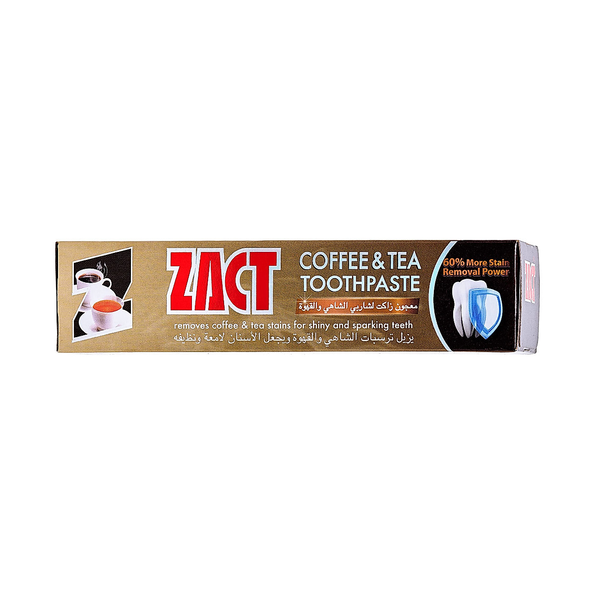 Lion Stain Fighter Toothpaste For Tea & Coffee Drinkers White Teeth by Zact Lion