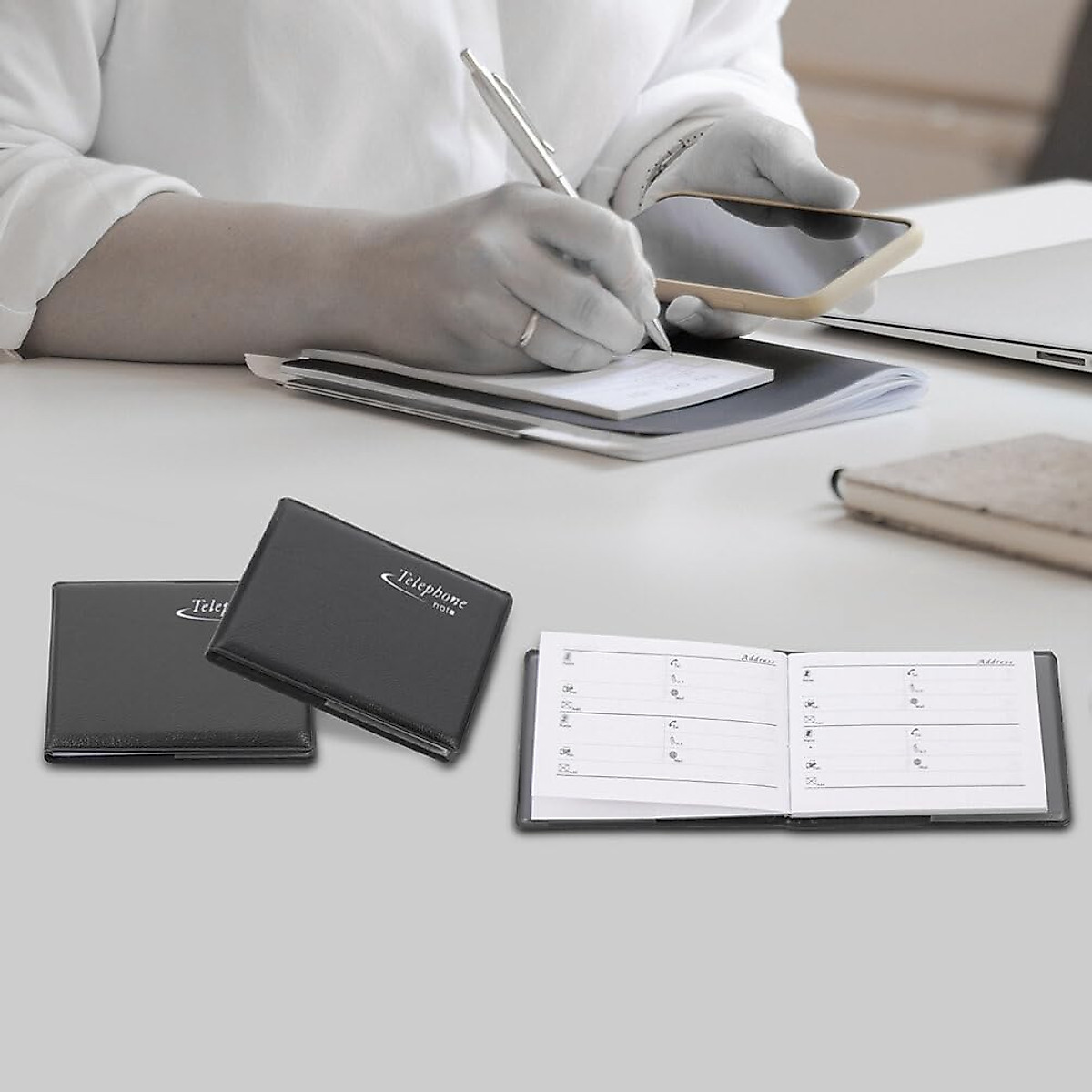 Address Books 12Pcs Mini Address Book Portable Pocket Small Notebook Outdoor Address Book Phone Book