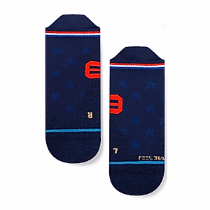 Stance Independence Tab Socks (Large, Navy)
