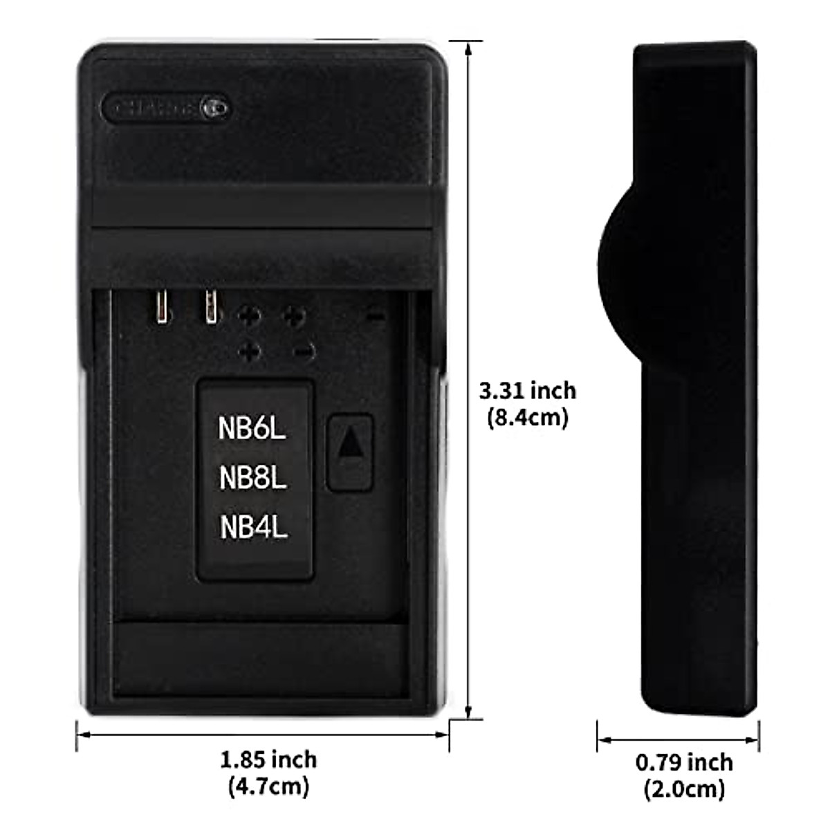 NB-4L USB Charger for Canon PowerShot SD750 SD780 is SD1000 SD1100 is SD1400 is A2200 A3100 is, IXY Digital 60, IXUS 220 HS, Digital IXUS 70 Camera and More