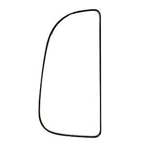 Dasbecan 68067731AA Left Driver Side Lower Tow Mirror Glass Compatible with Dodge Ram 1500 2500 3500 4500 5500 2009-2020 Non-Heated Convex Mirror with Holder Repalce CH1324125