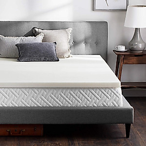 WEEKENDER Mattress Topper, Twin XL, 2 Inch, Ventilated Memory Foam - Ventilated Design - Relieves Pressure