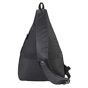 Harley-Davidson #1 RWB Logo Deluxe USB Quilted Travel Sling Backpack - Black