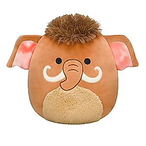 Squishmallows Original 14-Inch Chienda Brown Wooly Mammoth with Tusks - Large Ultrasoft Official Jazwares Plush