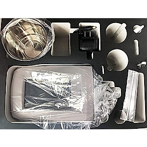 VTSYIQI Stormer viscometer Viscosity Tester Viscosity Meter Paint Ink Viscosity Meter with 5 inch Colorful Touch Screen KU Value Digital rotational viscometer Rotary visometer