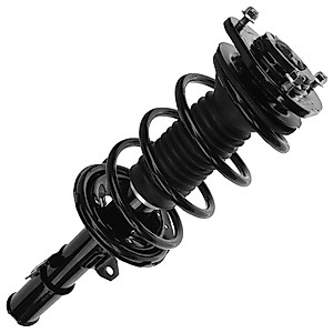 TRQ Front and Rear Suspension Kit Complete Strut & Coil Spring Assembly Sway Bar Stabilizer Link Compatible with 2005-2010 Scion tC
