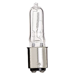 Satco S3122 120V 150-Watt T4.5 DC Bayonet Base Light Bulb, Clear