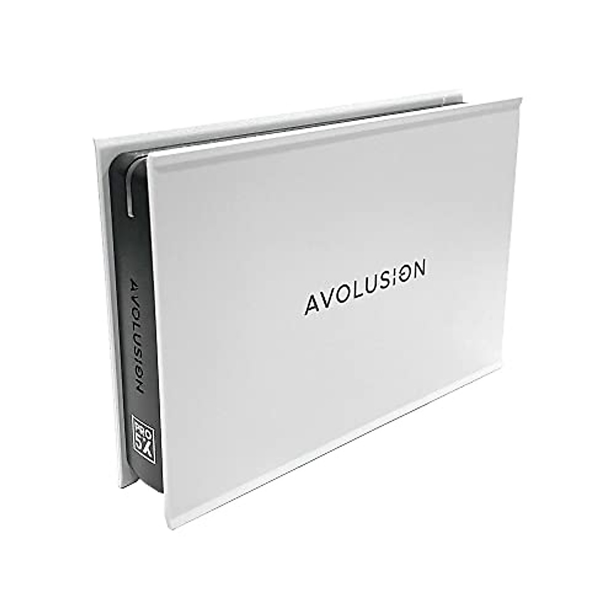 Avolusion Mini Pro-5X 2TB USB 3.0 Portable External Gaming Hard Drive - White (for PS5, Pre-Formatted) - 2 Year Warranty