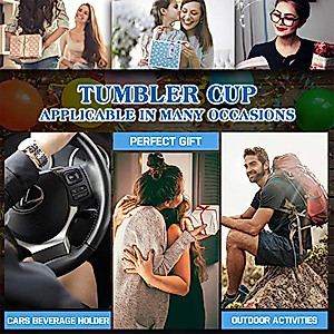 Fufendio Thank You Gifts for Coworkers - Funny Inspirational Birthday Gifts for Women, Friends Female, Best Friend, Coworker, Sister - Encouragement Gifts - Vacuum Insulated 20oz Tumbler